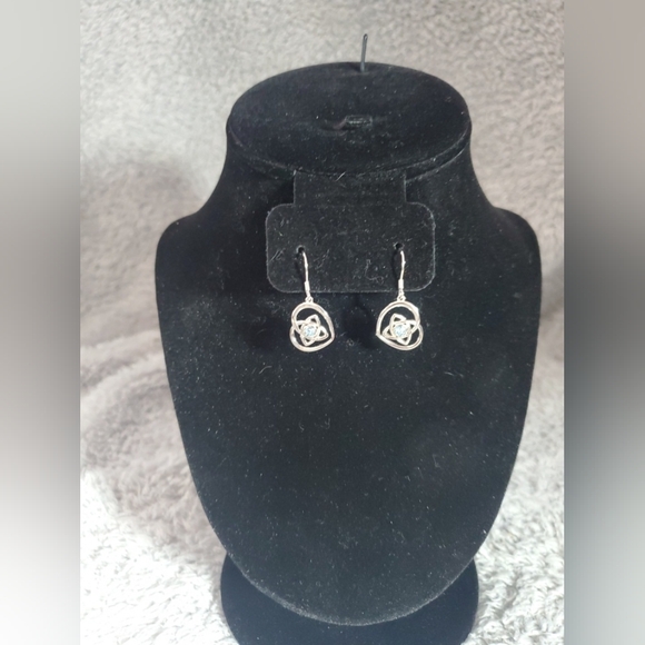 AOBOCO | Jewelry | Aoboco Sterling Silver Irish Celtic Earrings Love ...